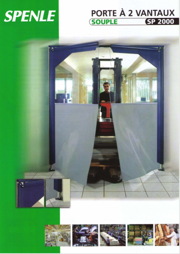 Portes à vantaux souples - SP2000 - Spenle