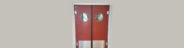 Double-swing doors polyethylene and semi-insulated - Spenle